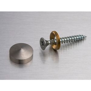 CACHE VIS CONIQUE Ø18MM INOX