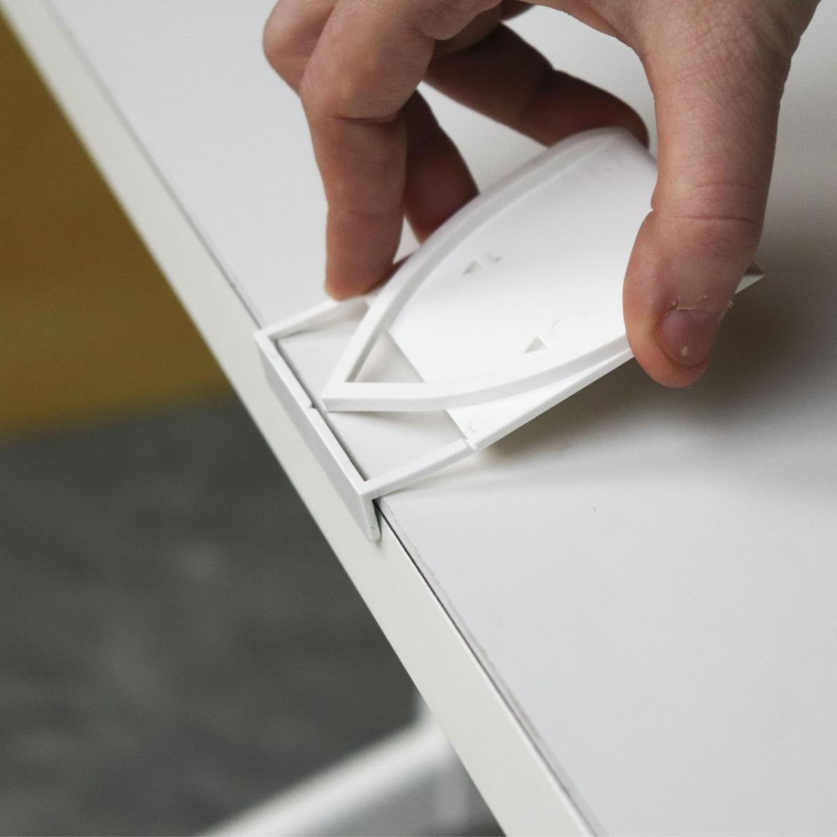 FIXATION MURAL INVISIBLE FISSART ONE 60x60mm