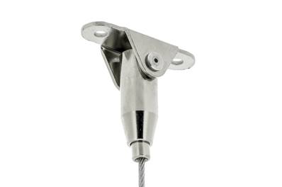 SYSTEME DE FIXATION POUR SUSPENSION PAR CABLE